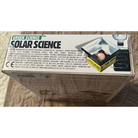 Green Science | Toys | Green Science Solar Science Solor Oven Build ...